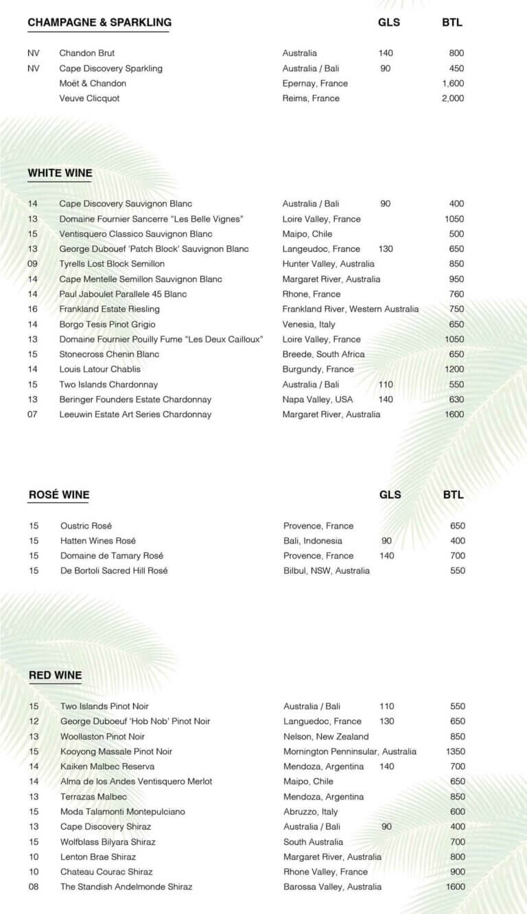 The lawn canggu review | Entrance Fee | Daybed cost | Menu